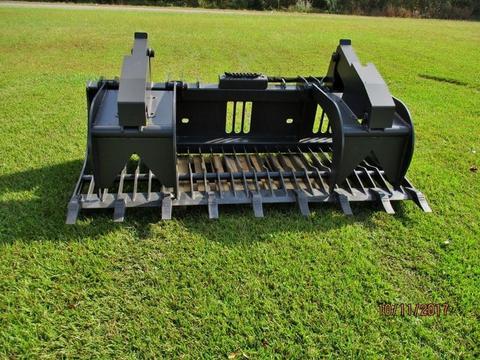 Skid Steer Attachment | Extreme duty Rock Grapple – MCDONOUGH EQUIPMENT ...