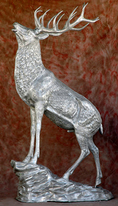 Forward Facing Elk on Rock – MCDONOUGH EQUIPMENT & ATTACHMENTS, LLC.